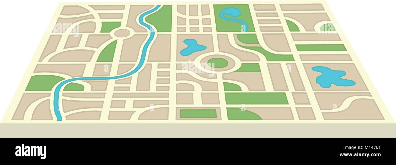paper map guide icon vector illustration design Stock Vector Image ...