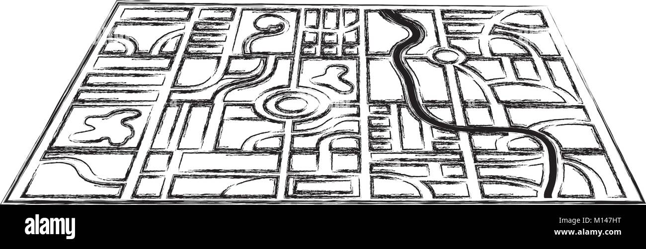 paper map guide icon vector illustration design Stock Vector Image ...