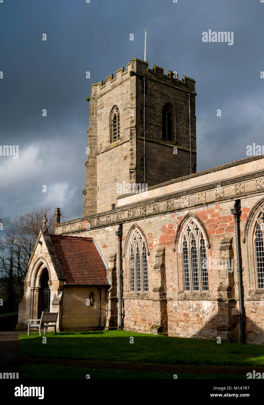 St. John the Baptist Church, Wolvey, Warwickshire, England, UK Stock ...