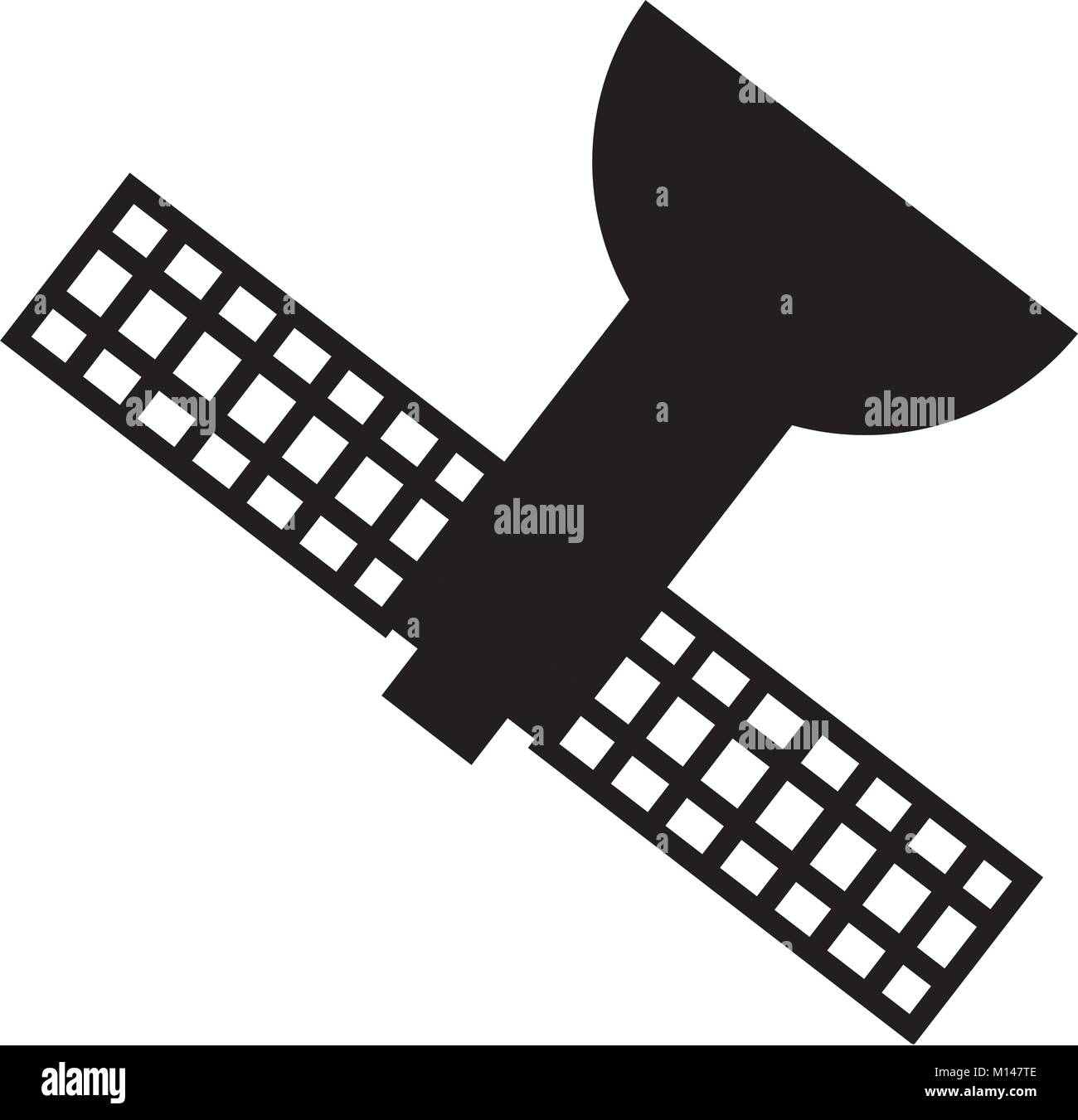 terrestrial satellite antenna icon vector illustration design Stock ...