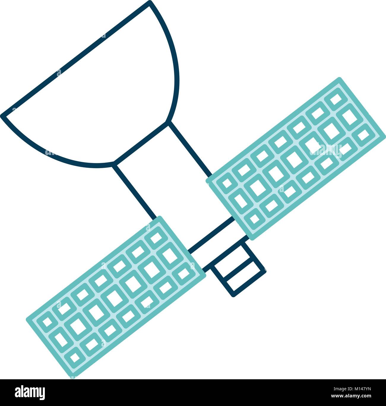 terrestrial satellite antenna icon vector illustration design Stock ...