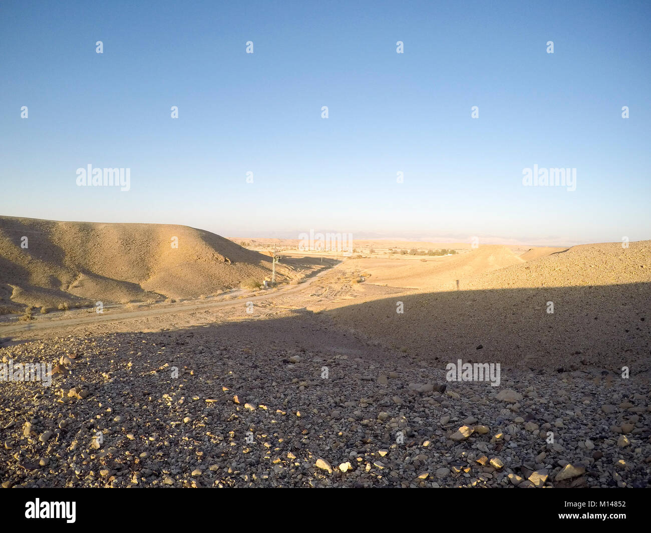 Israel. The Arava desert landscape Stock Photo - Alamy