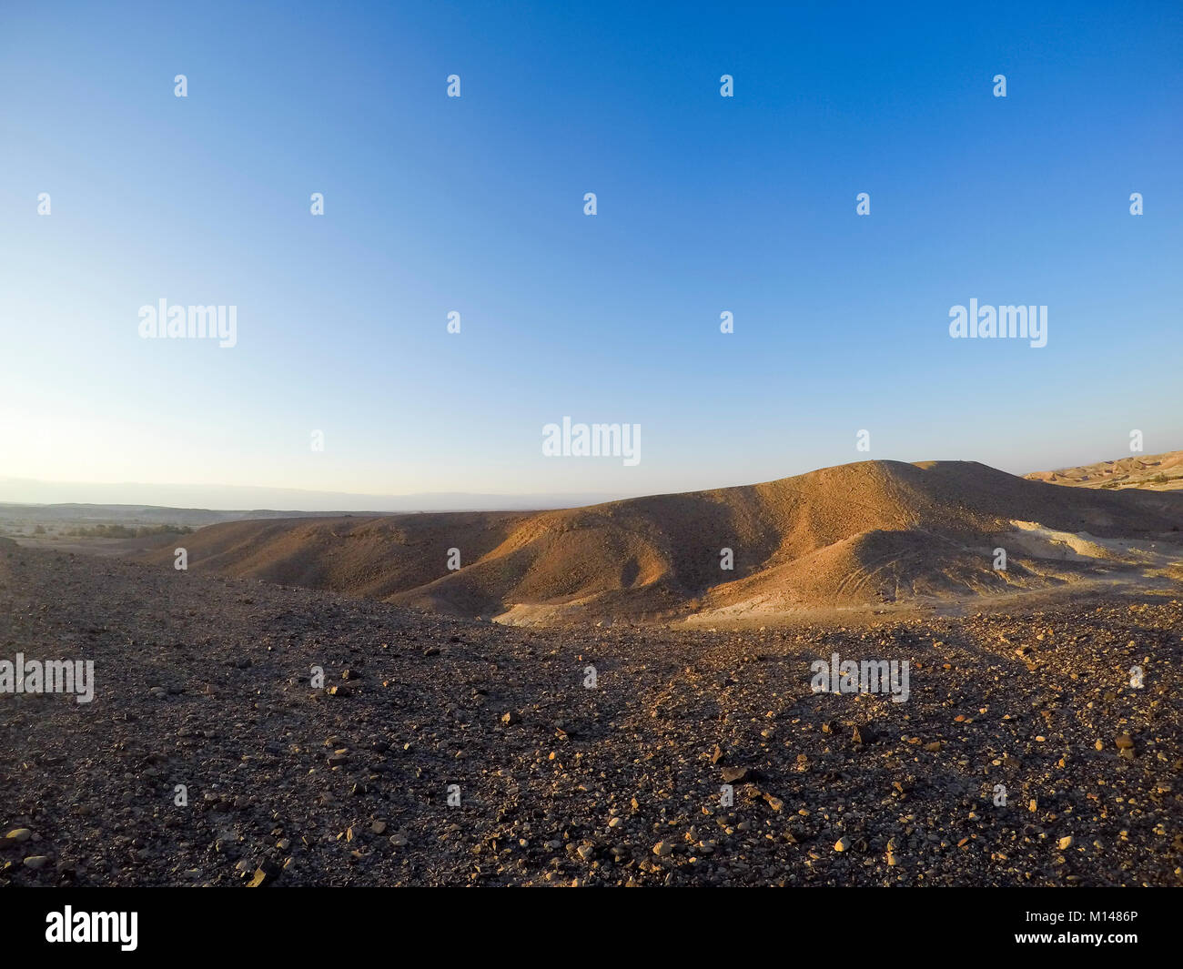 Israel. The Arava desert landscape Stock Photo - Alamy