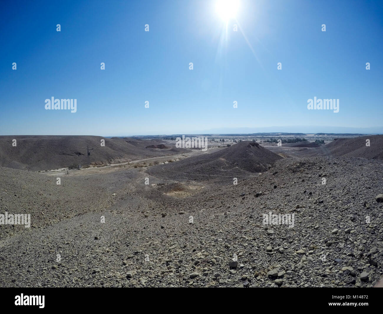 Israel. The Arava desert landscape Stock Photo - Alamy