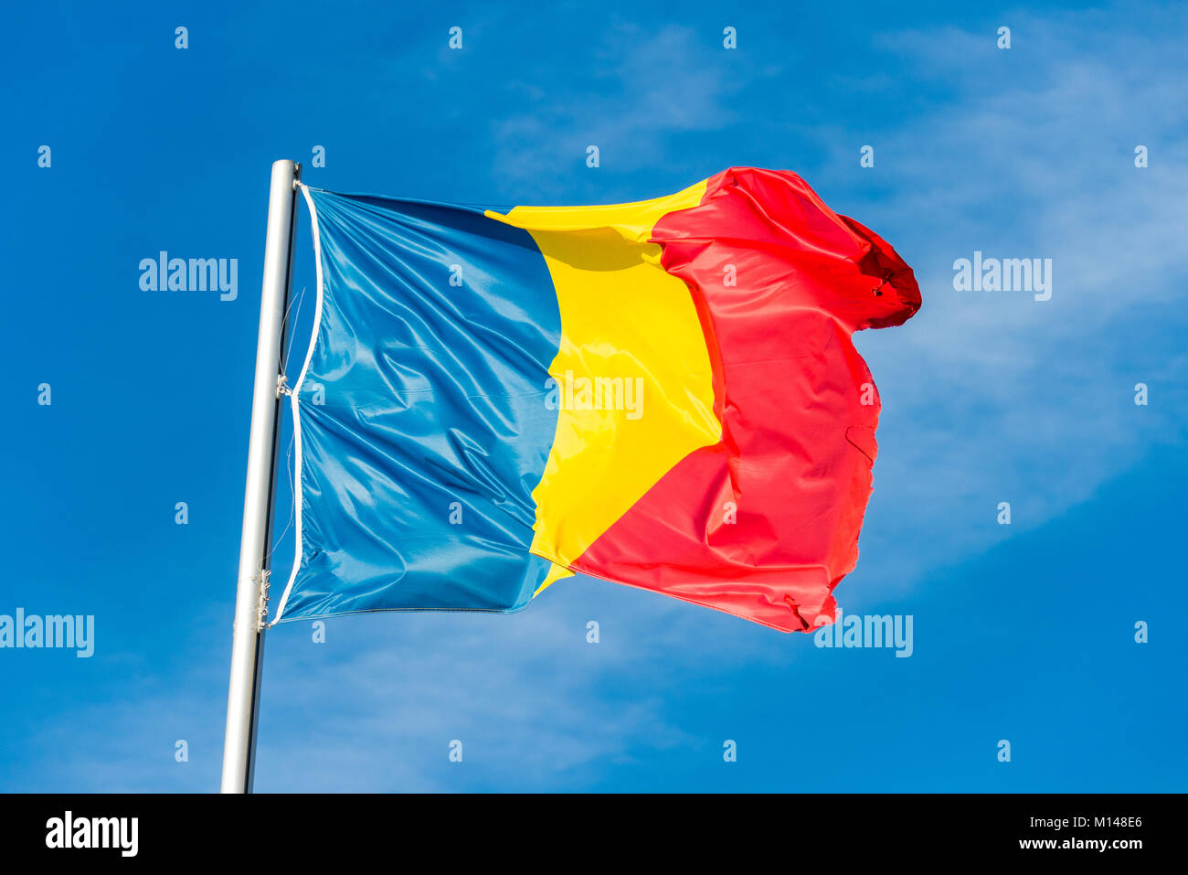 Romanian tricolor hi-res stock photography and images - Alamy