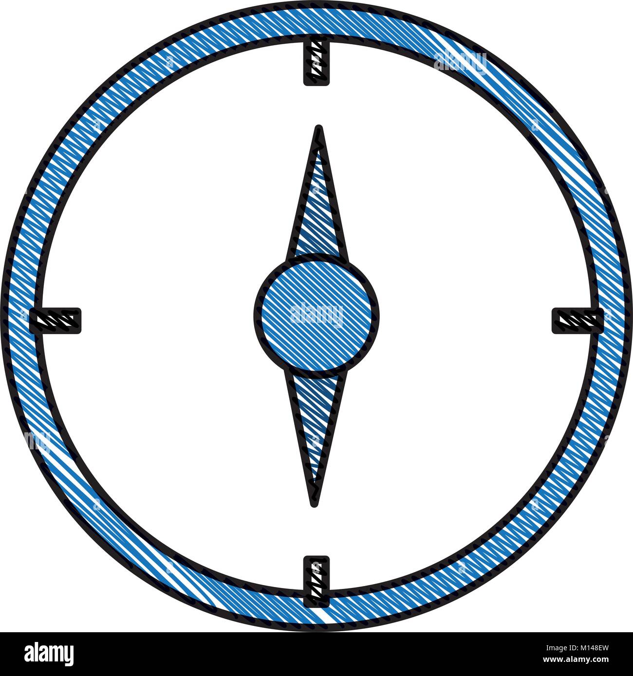 compass guide isolated icon vector illustration design Stock Vector ...