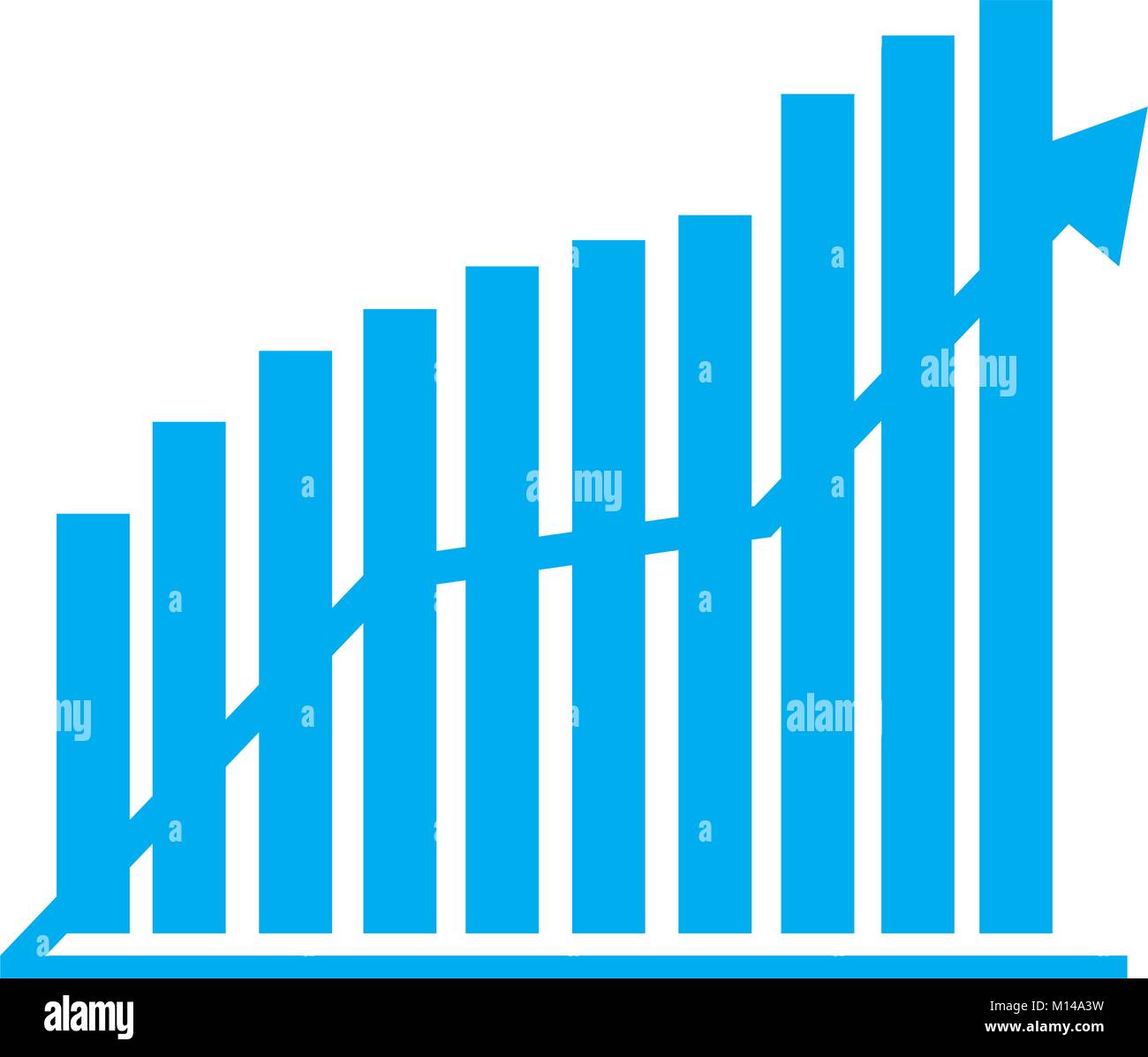 Financial chart illustration Stock Vector Image & Art - Alamy