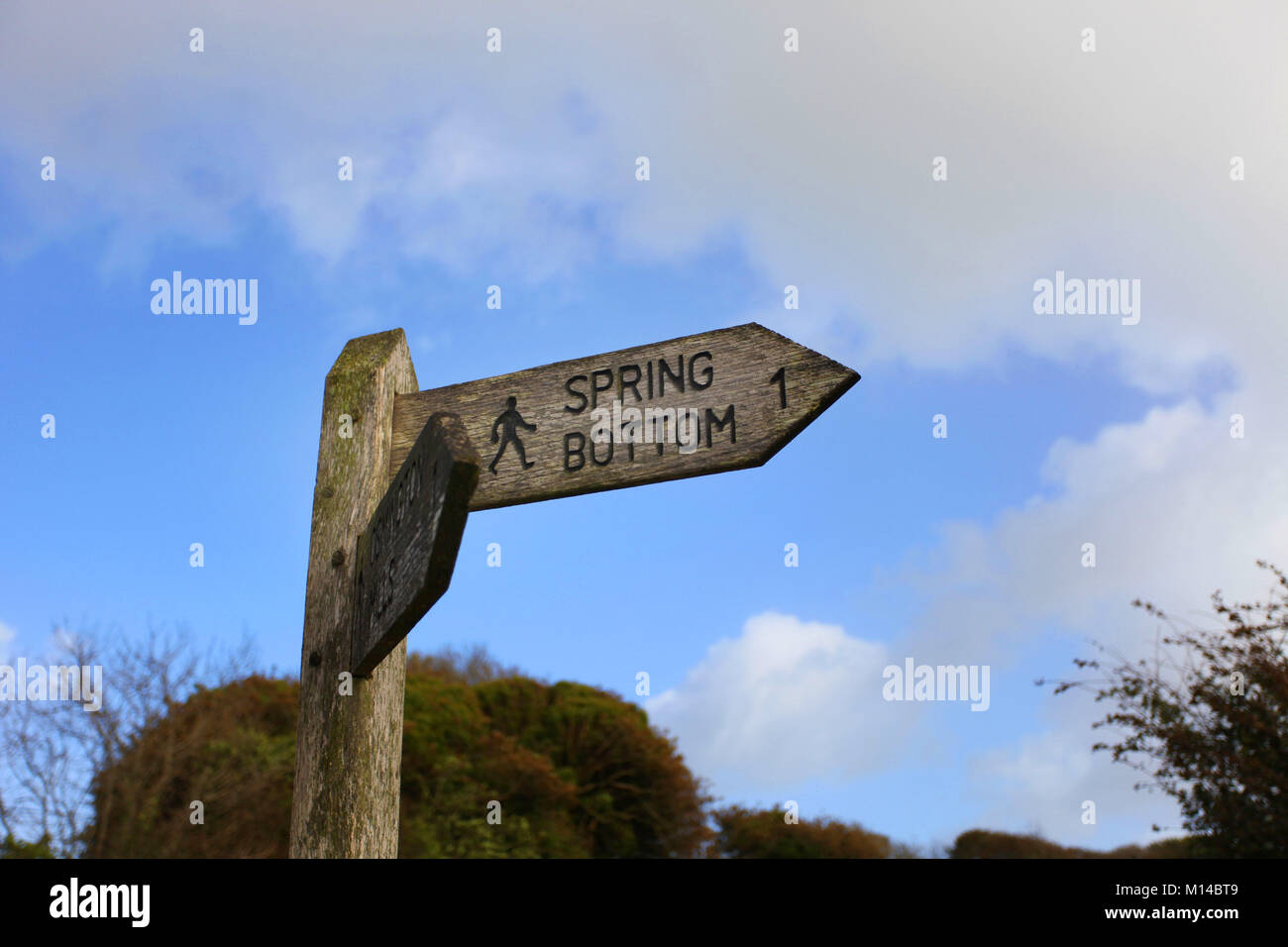 Signs and signposts in south east England Stock Photo - Alamy
