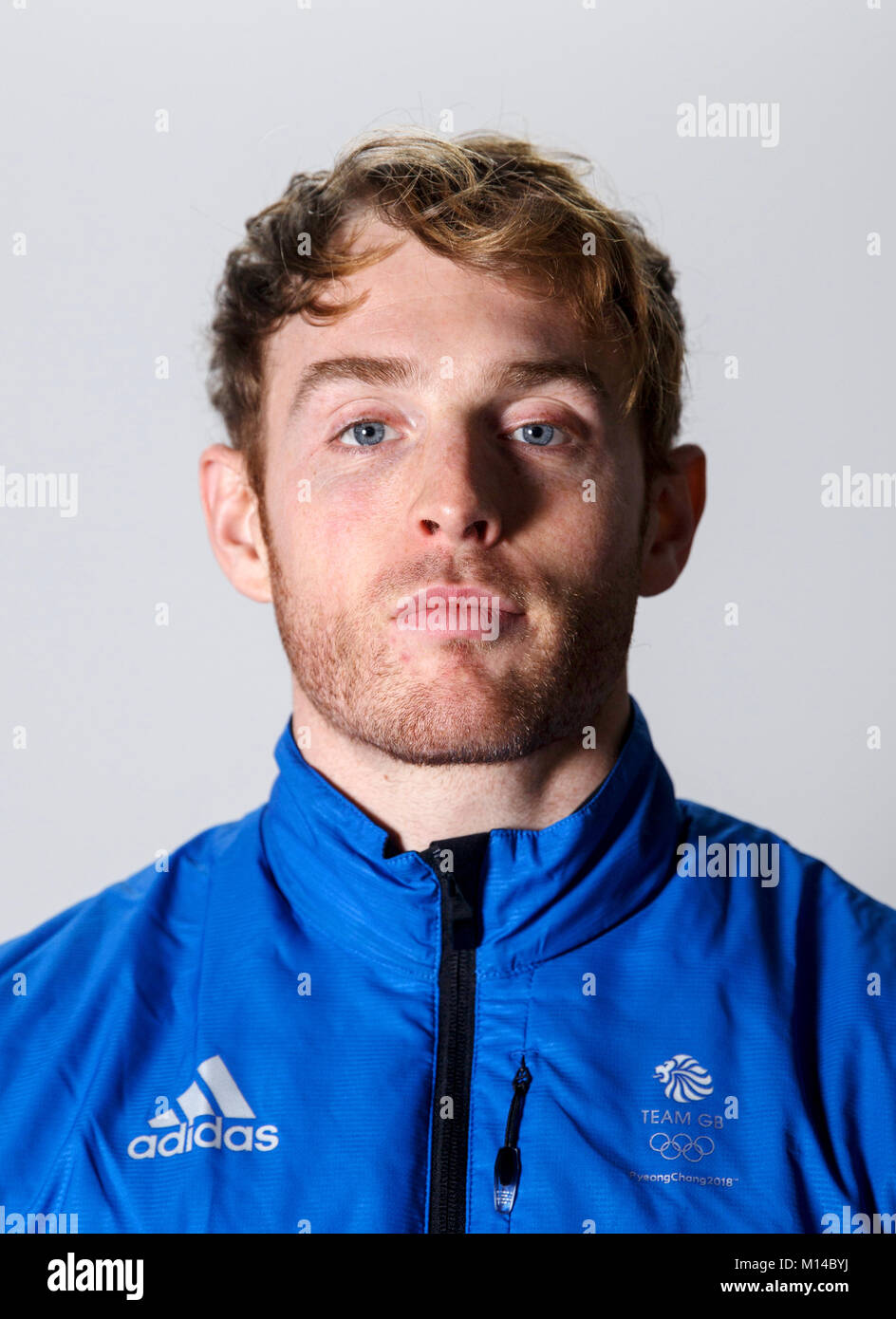 Ben Simons during a kitting out session at ADIDAS Stockport. PRESS ...