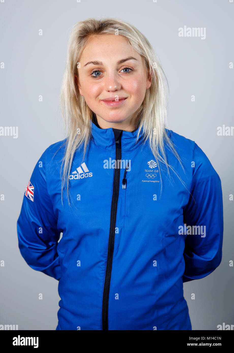 Snowboarder Aimee Fuller during a kitting out session at ADIDAS ...