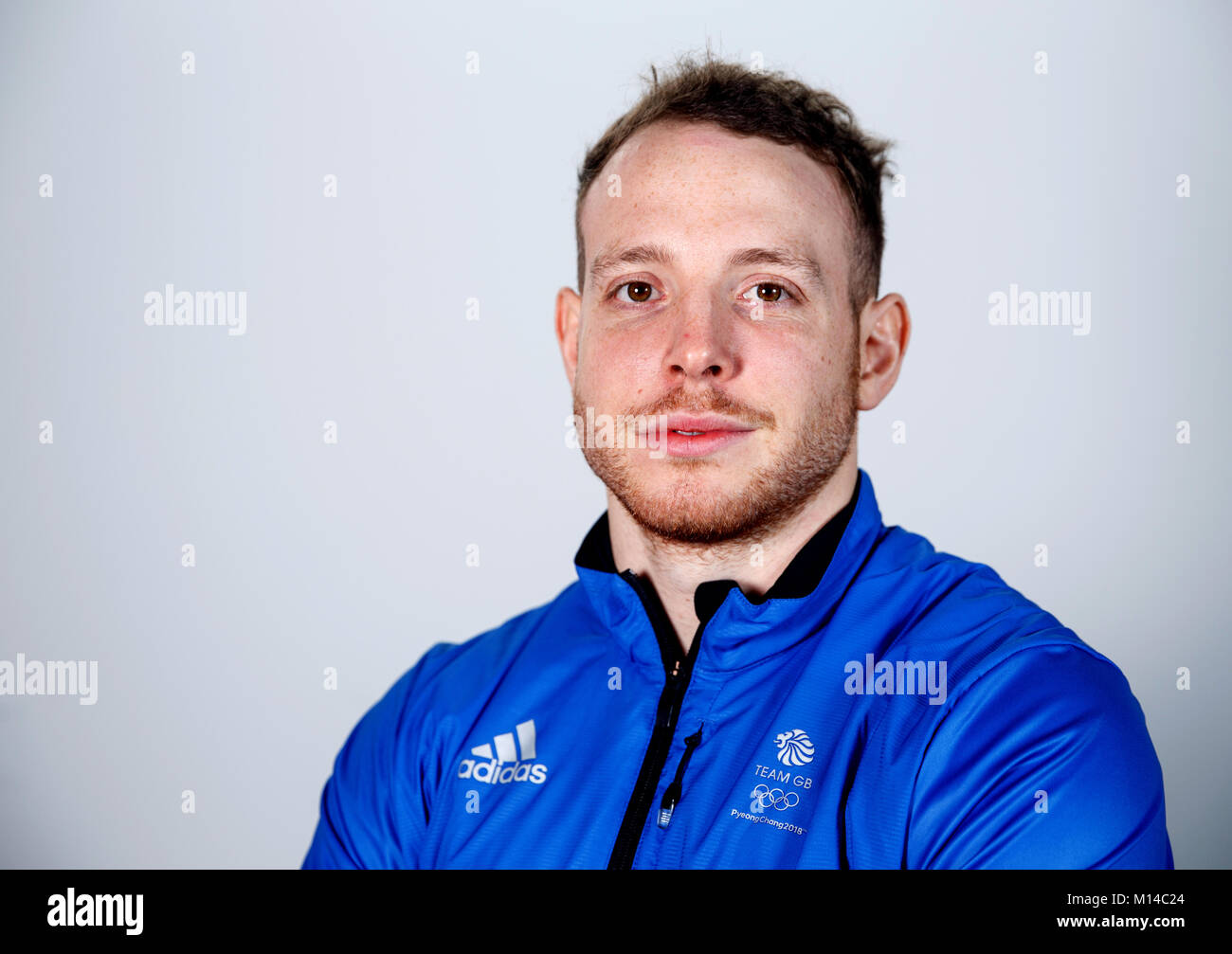 Sam Blanchett during a kitting out session at ADIDAS Stockport. PRESS ...