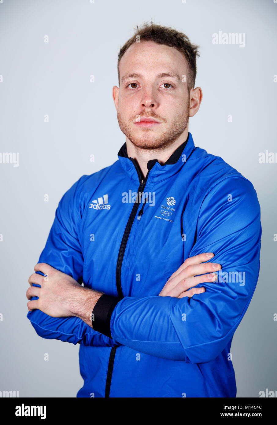 Sam Blanchett during a kitting out session at ADIDAS Stockport. PRESS ...