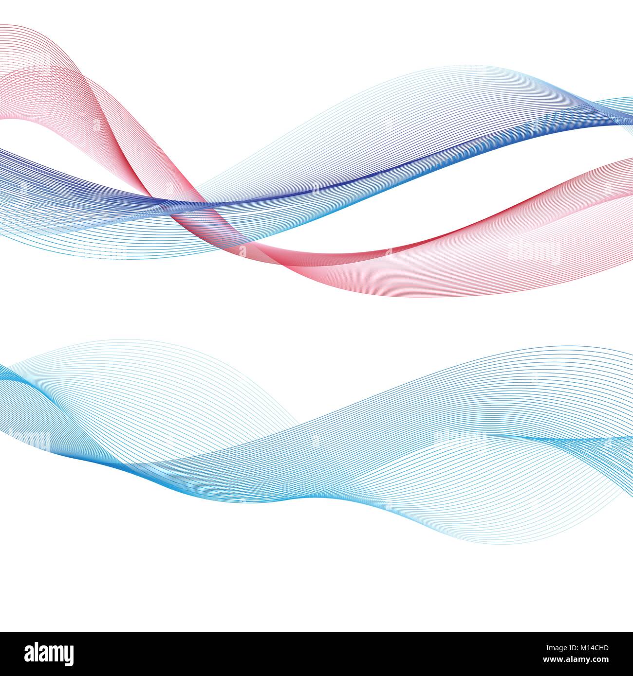 Graphic linear waves on a white background Stock Vector Image & Art - Alamy