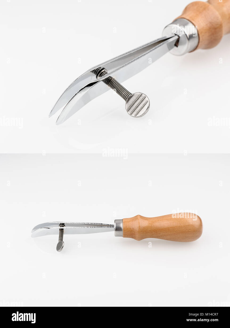 The adjustable double creaser for leather working Stock Photo - Alamy