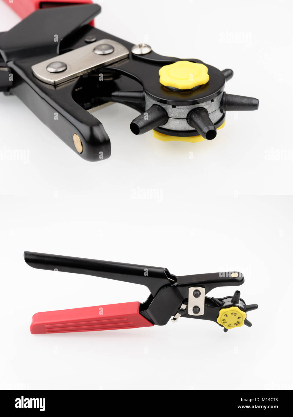 The rotary leather punch for hand stitching leather Stock Photo - Alamy