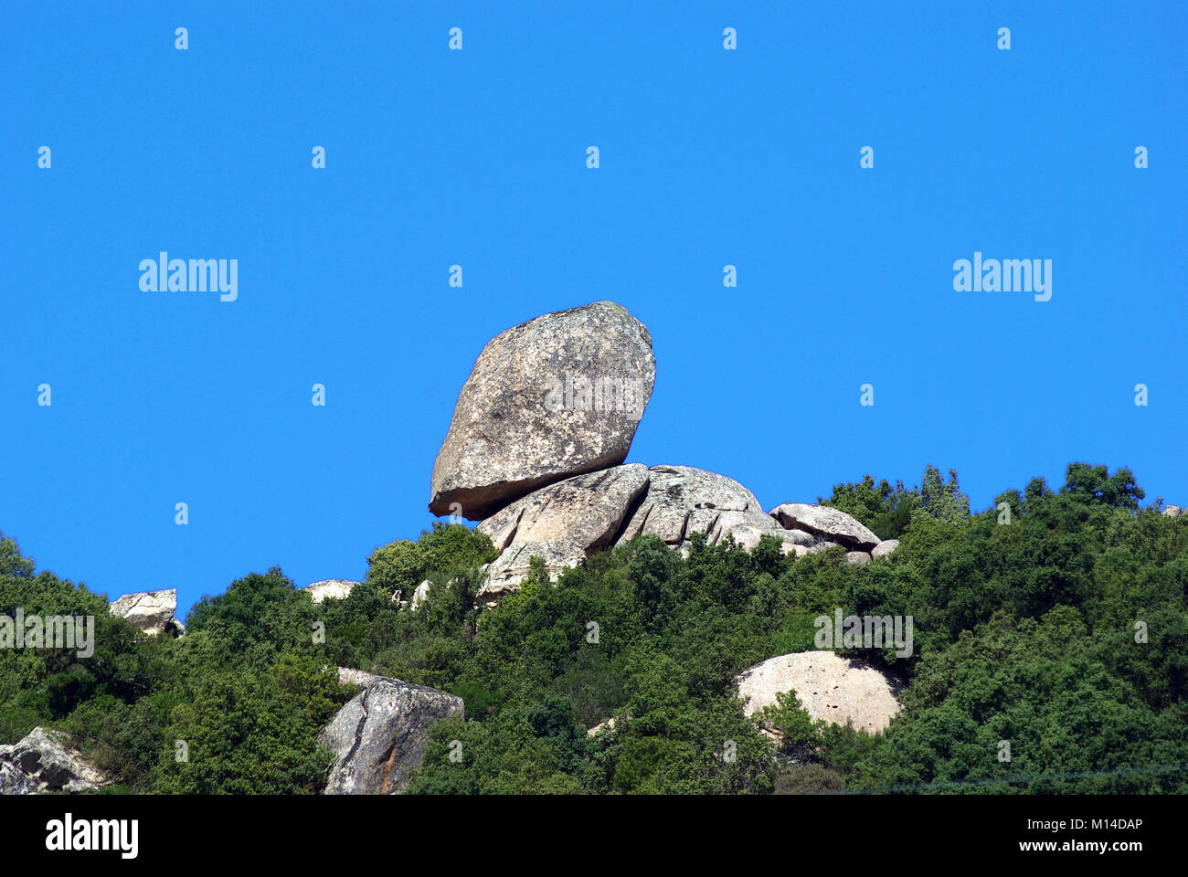 Granite typical rocks of Sardinia Stock Photo - Alamy