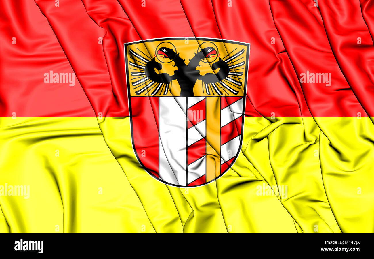 Flag of bavarian swabia hi-res stock photography and images - Alamy