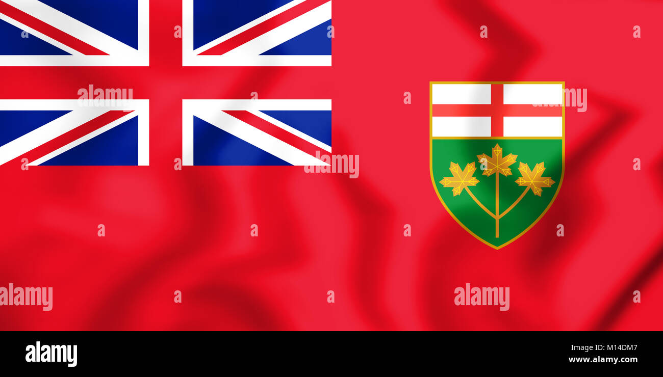 Flag of ontario hi-res stock photography and images - Alamy