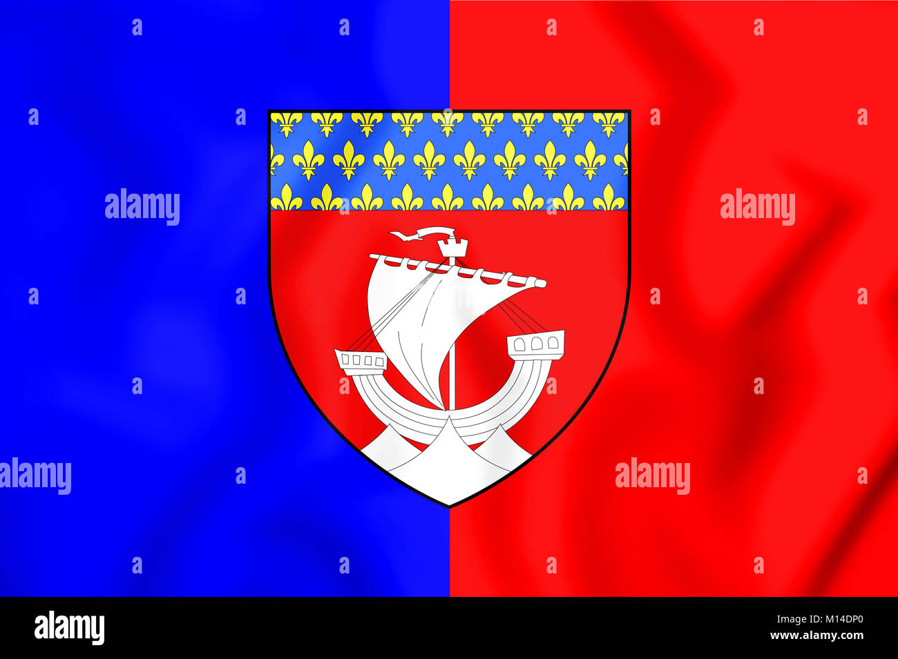 Paris france flag hi-res stock photography and images - Alamy