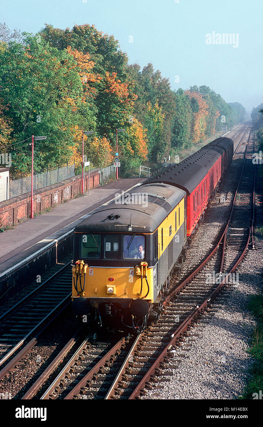 Class 73 electro diesel locomotive number 73107 'Redhill 1844-1994 ...