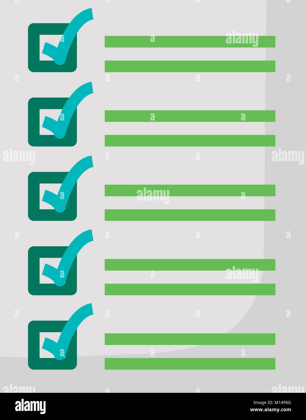 checklist icon image Stock Vector Image & Art - Alamy