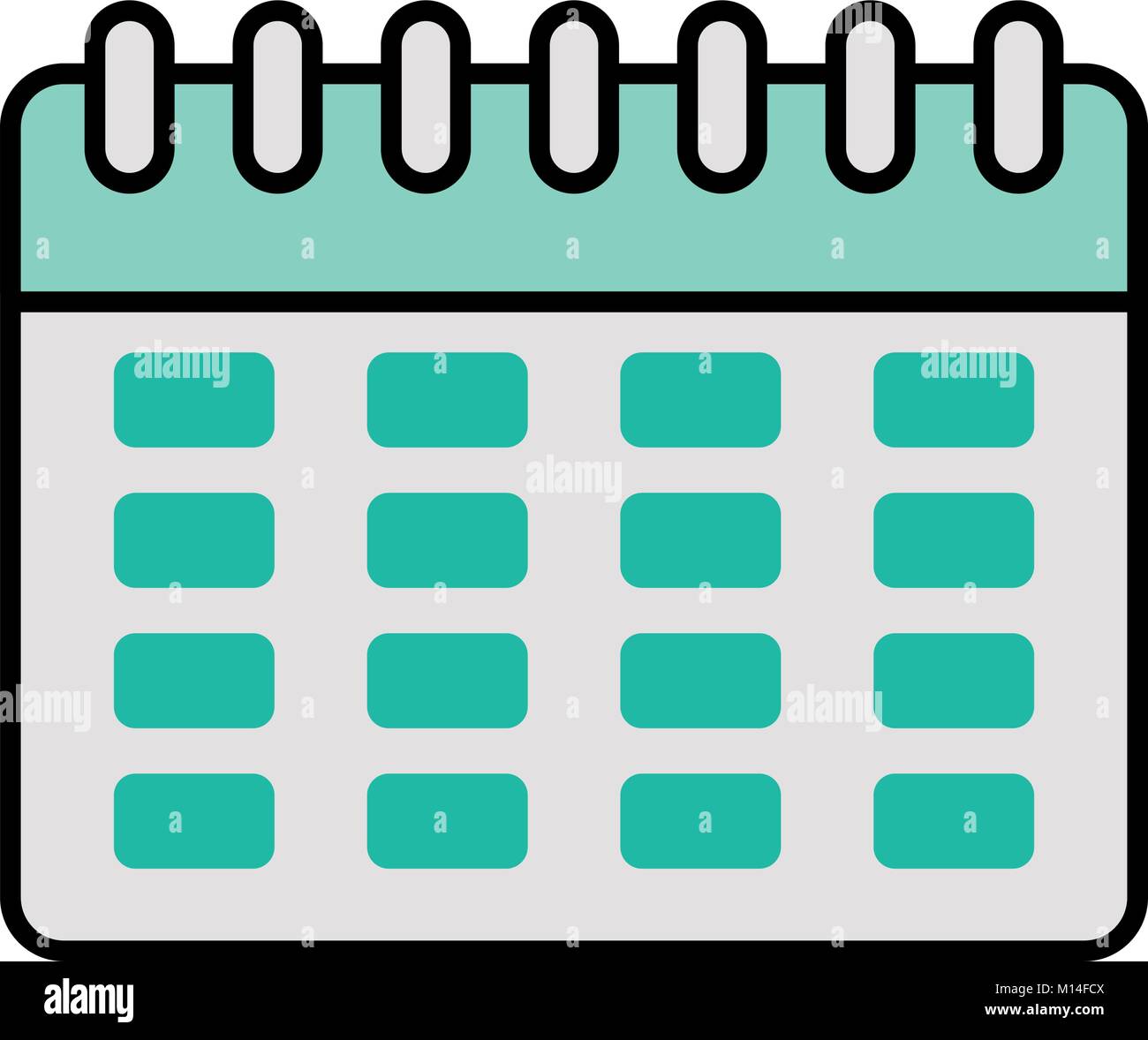 Calendar planner icon Stock Vector Image & Art - Alamy