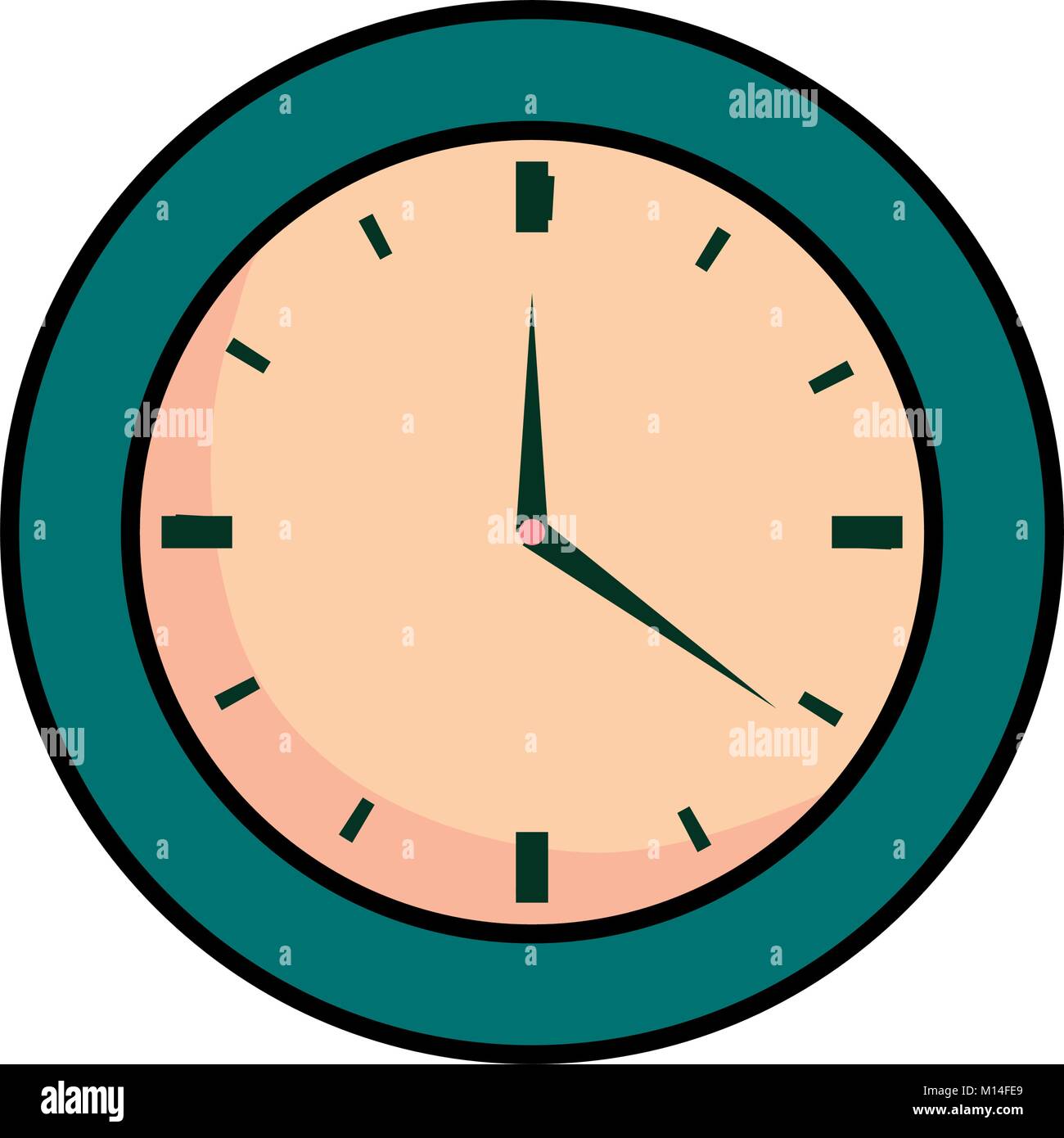 clock icon image Stock Vector Image & Art - Alamy