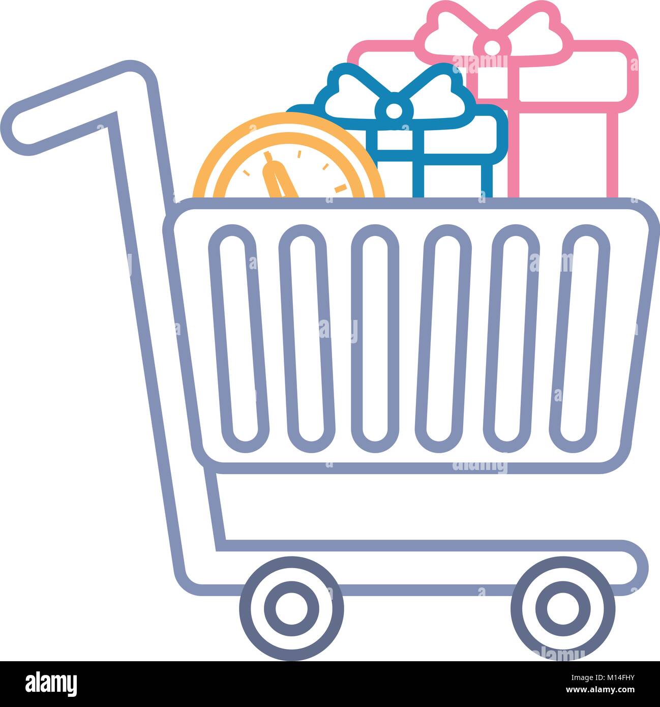 shopping cart design Stock Vector Image & Art - Alamy