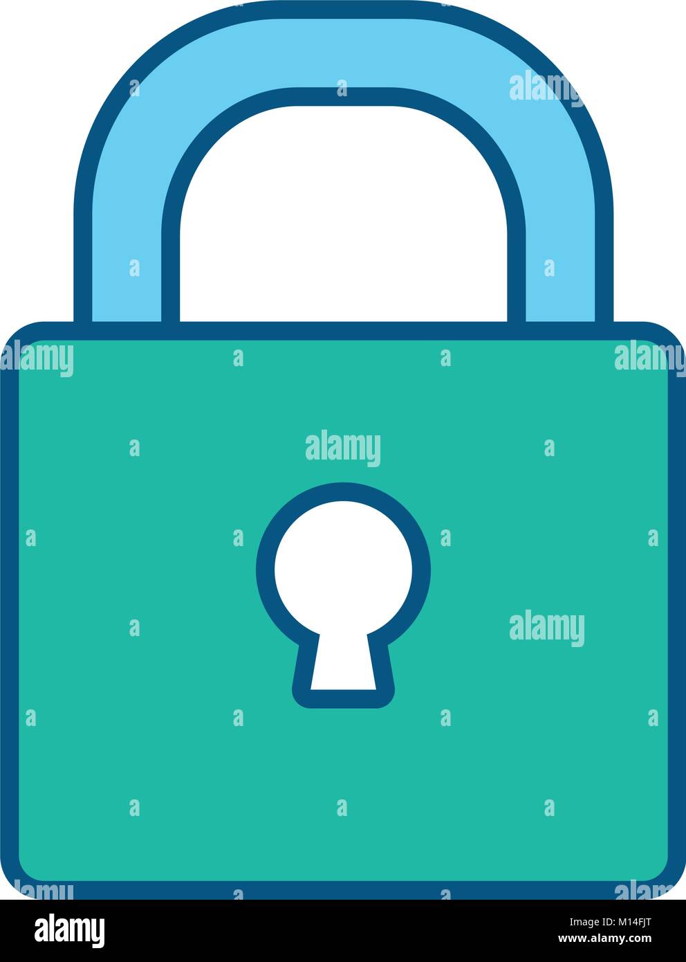 security padlock icon Stock Vector Image & Art - Alamy