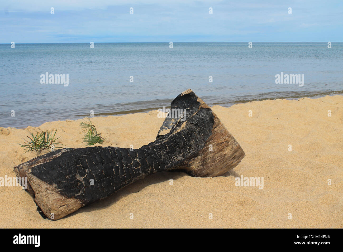 Lake Michigan View Stock Photo - Alamy