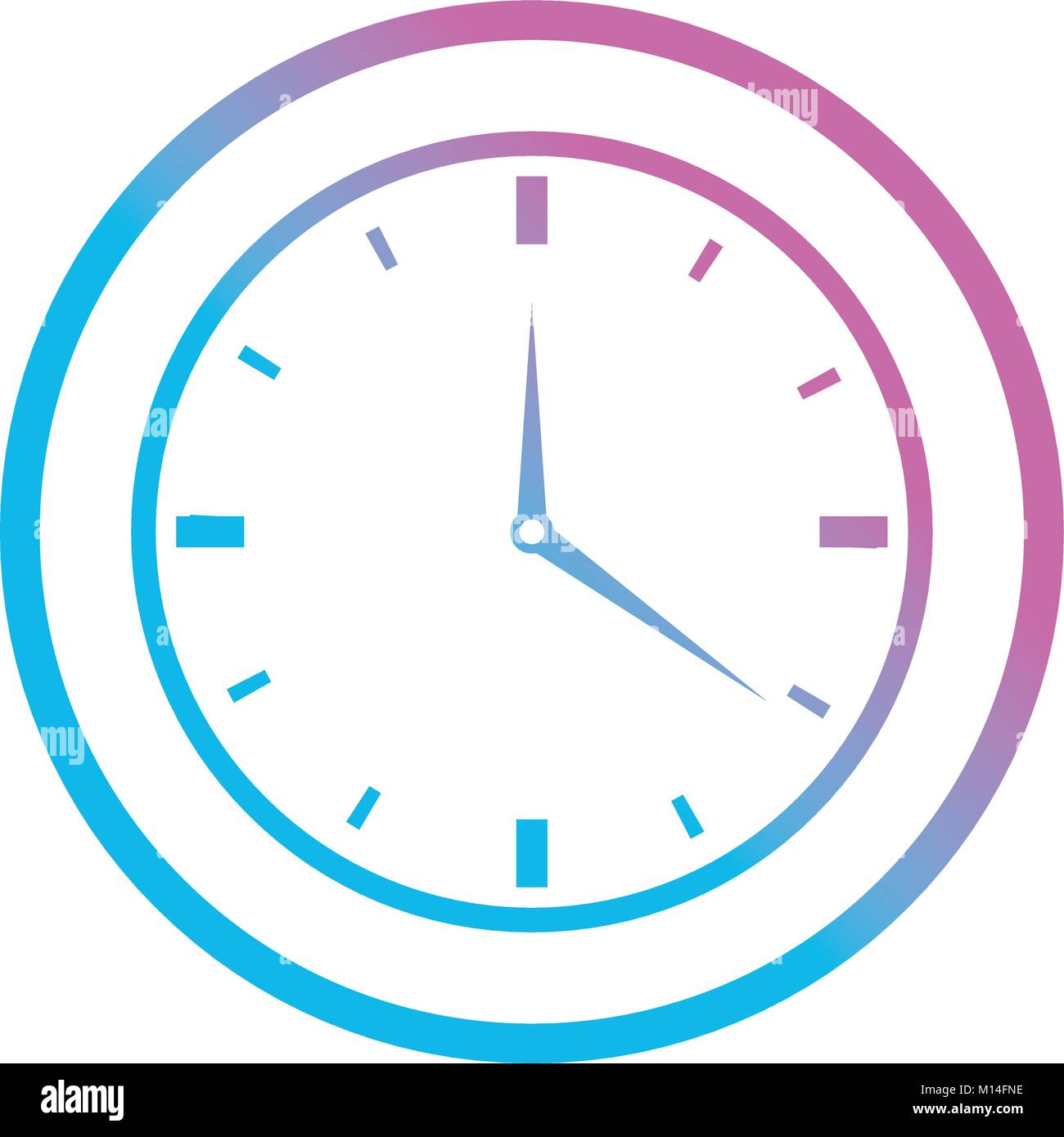 clock icon image Stock Vector Image & Art - Alamy