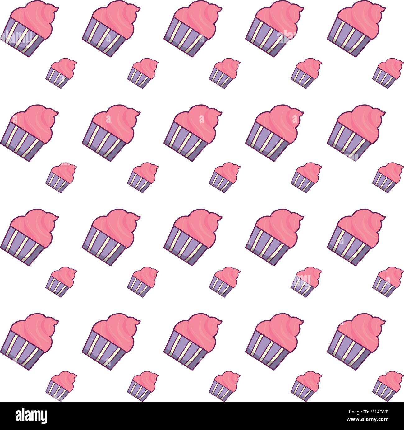 cupcakes background design Stock Vector Image & Art - Alamy