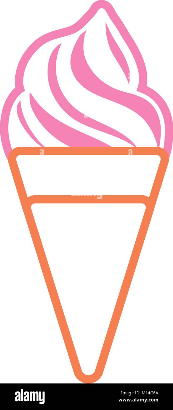 ice cream cone icon Stock Vector Image & Art - Alamy