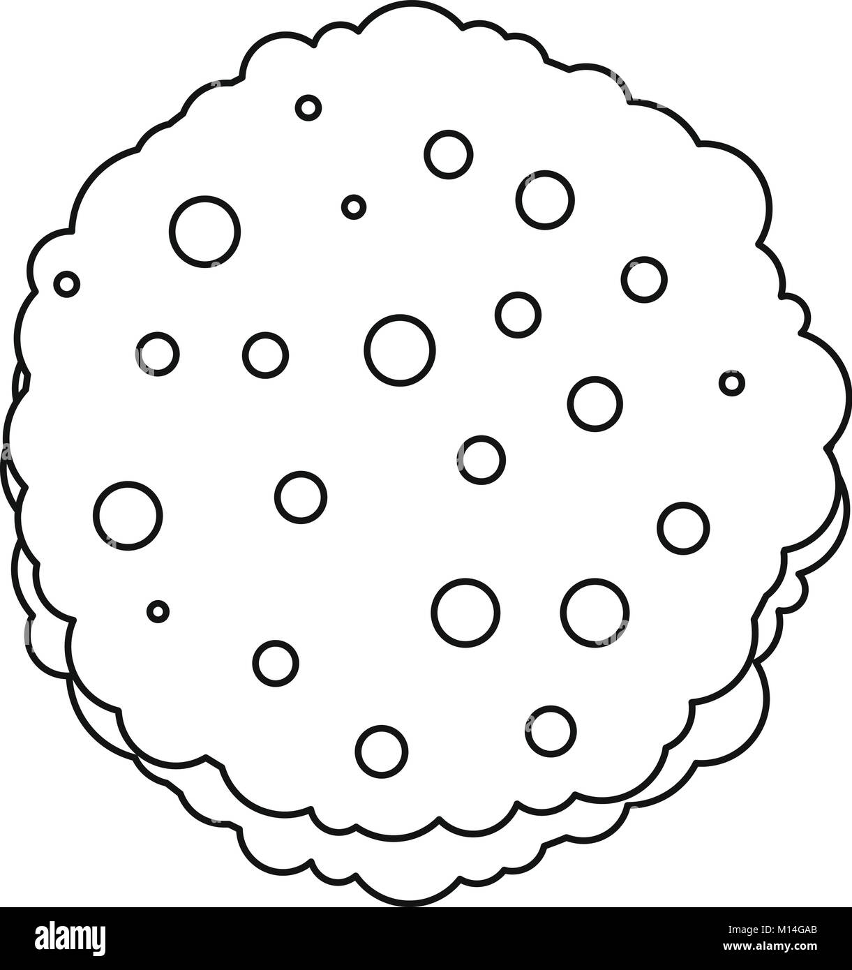 Cutlets icon outline Stock Vector Image & Art - Alamy