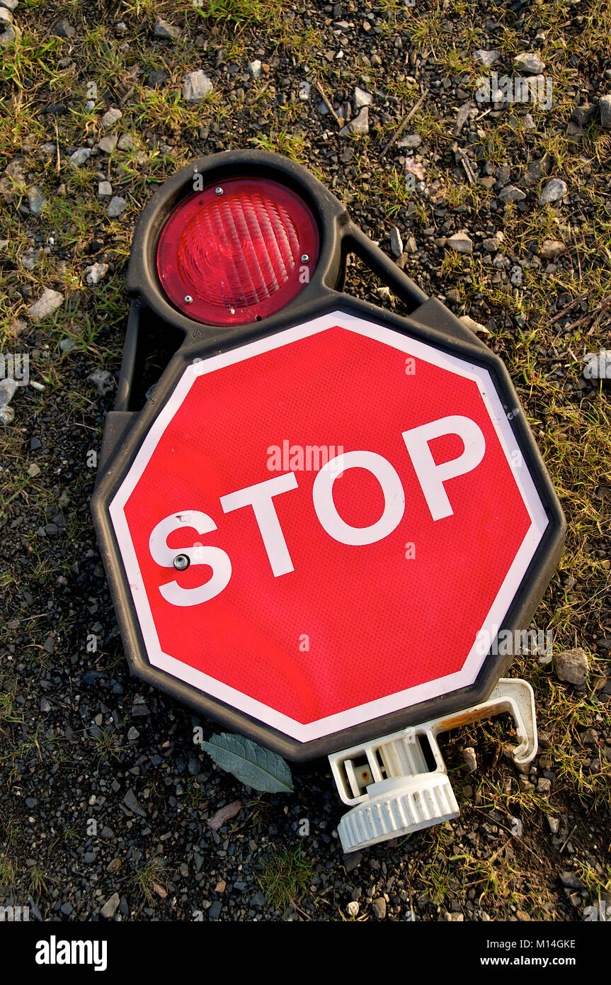 Stop board hi-res stock photography and images - Alamy