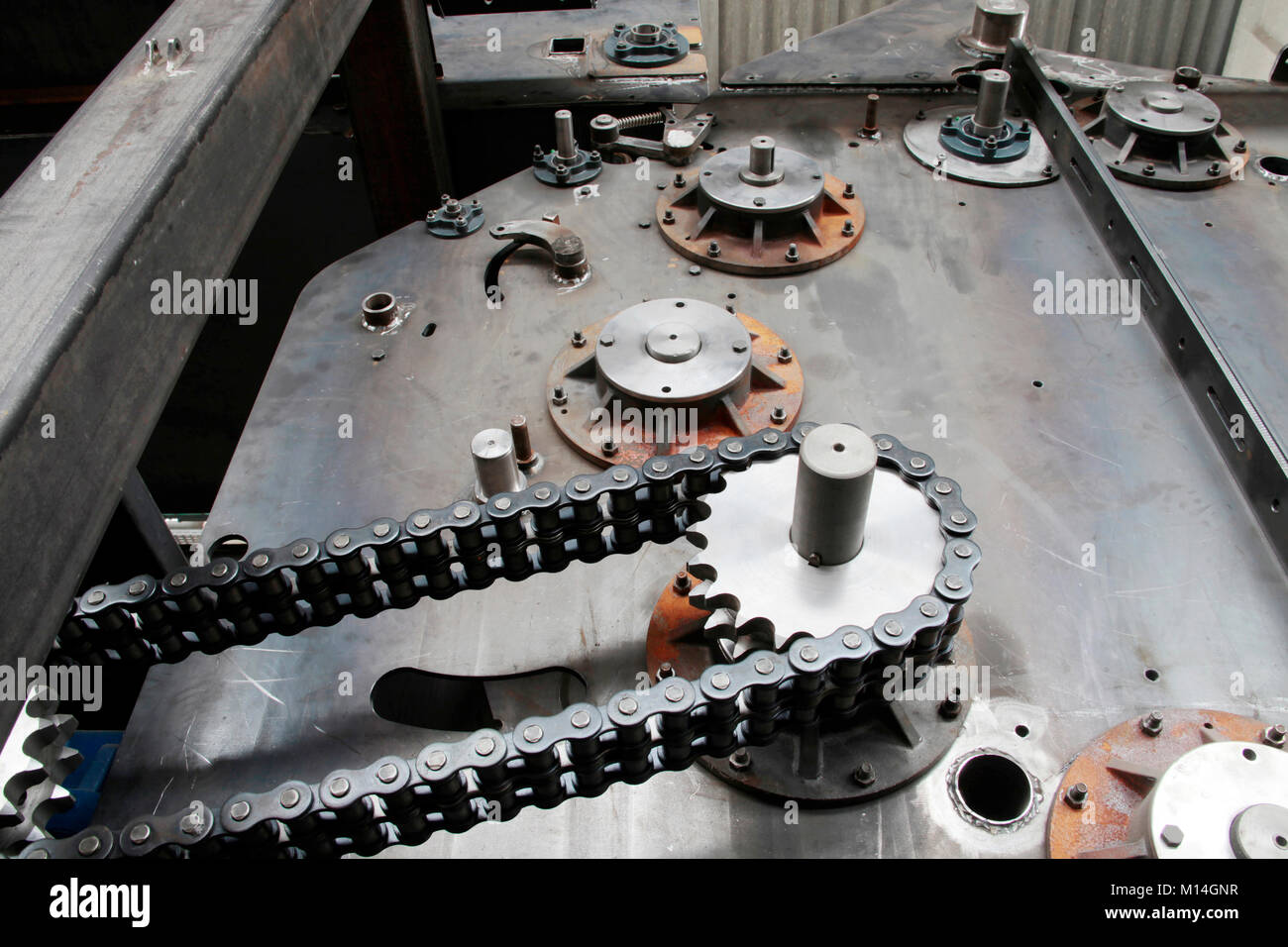 Gear wheel - Machine Part Stock Photo - Alamy