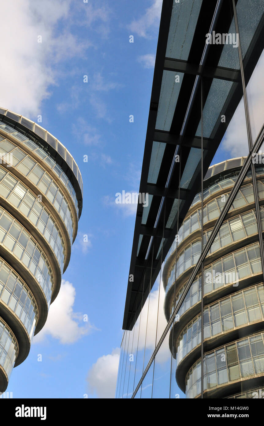 Modern contemporary buildings and architecture at more london place in ...