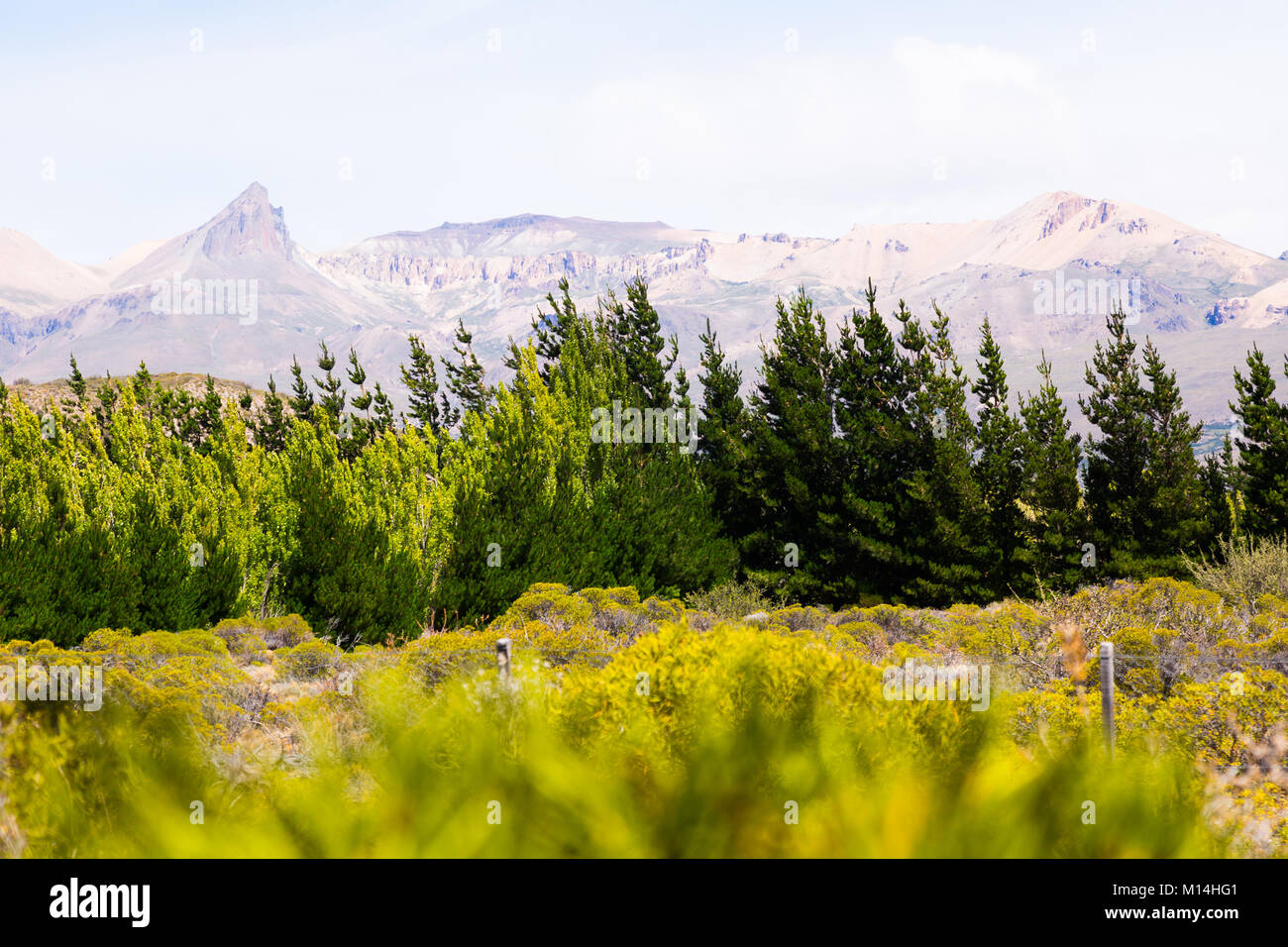 Andes mountains cliff border hi-res stock photography and images - Alamy