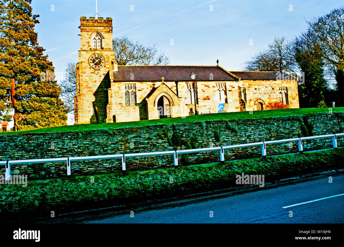 St Nicholas church, Stillington, North Yorkshire Stock Photo - Alamy