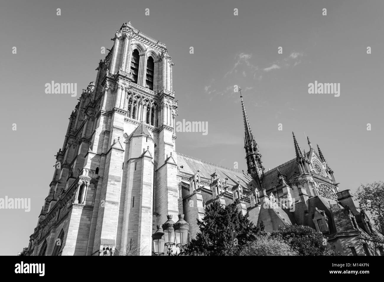 Paris, France: Medieval cathedral Notre Dame de Paris Stock Photo - Alamy