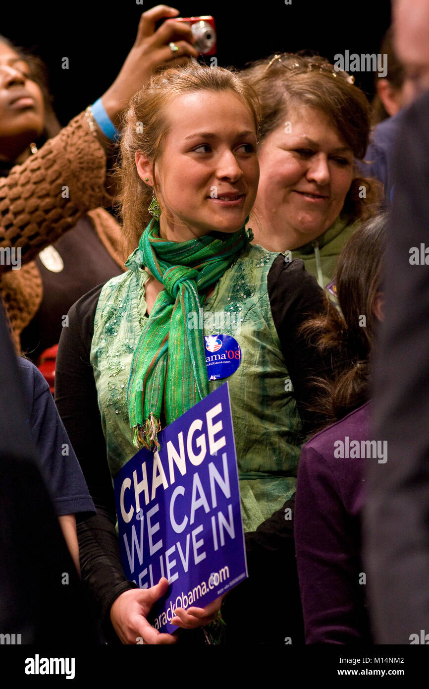 2008 presidential primary campaign hi-res stock photography and images ...