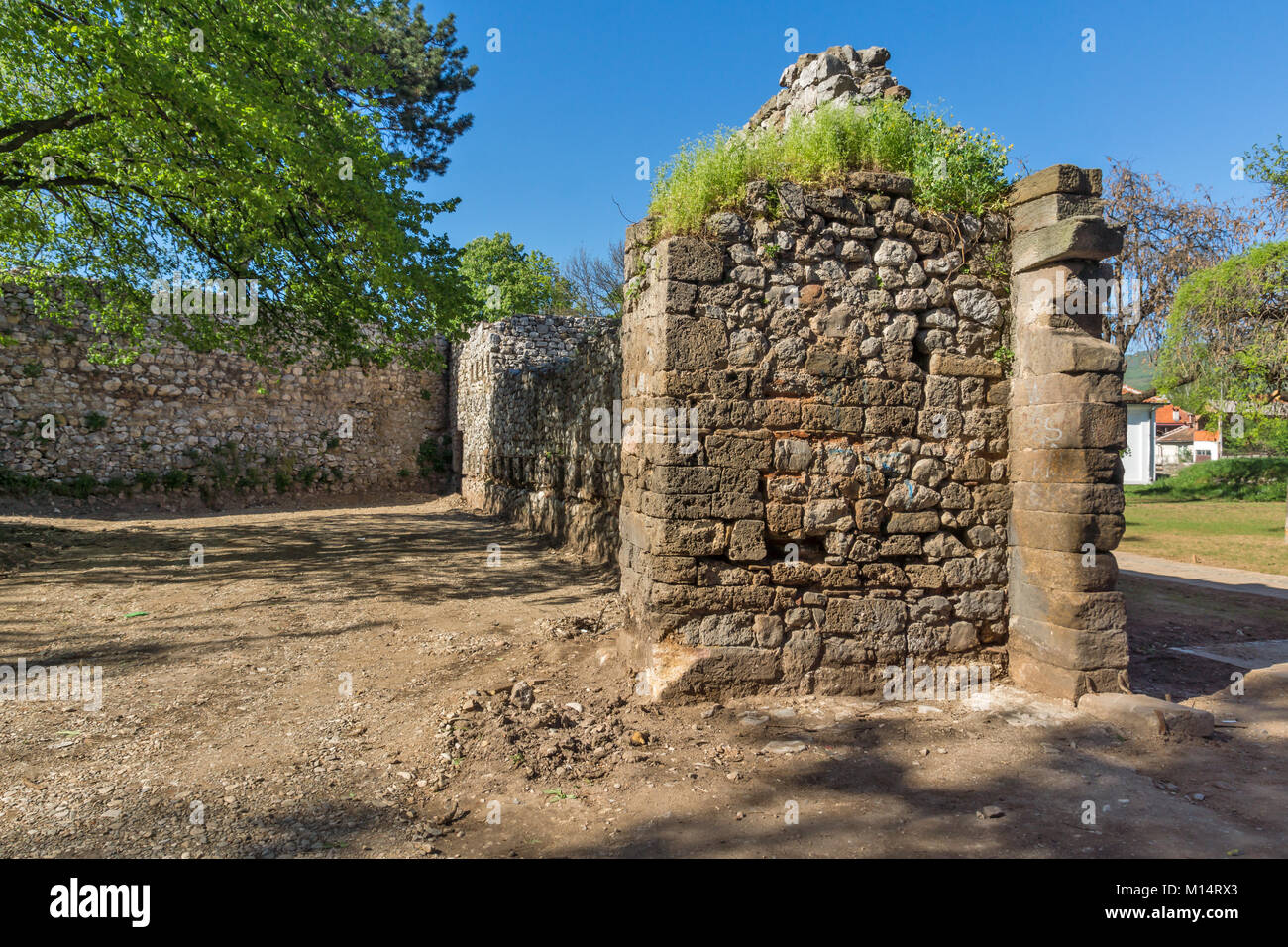 Outer wall of Pirot Fortress, Republic of Serbia Stock Photo - Alamy
