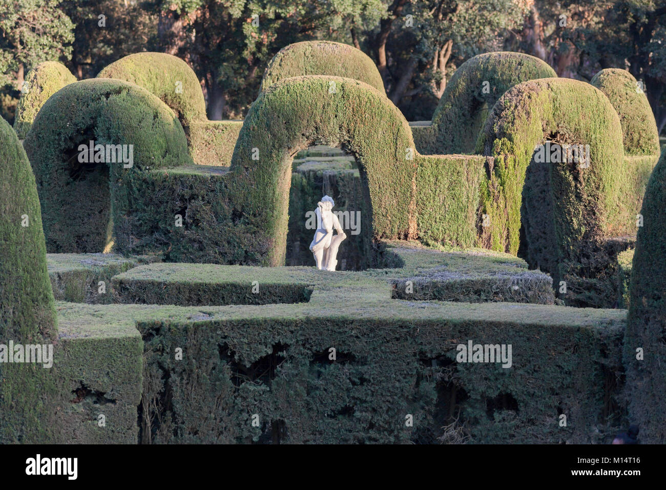 Labyrinth park horta barcelona catalonia hi-res stock photography and ...