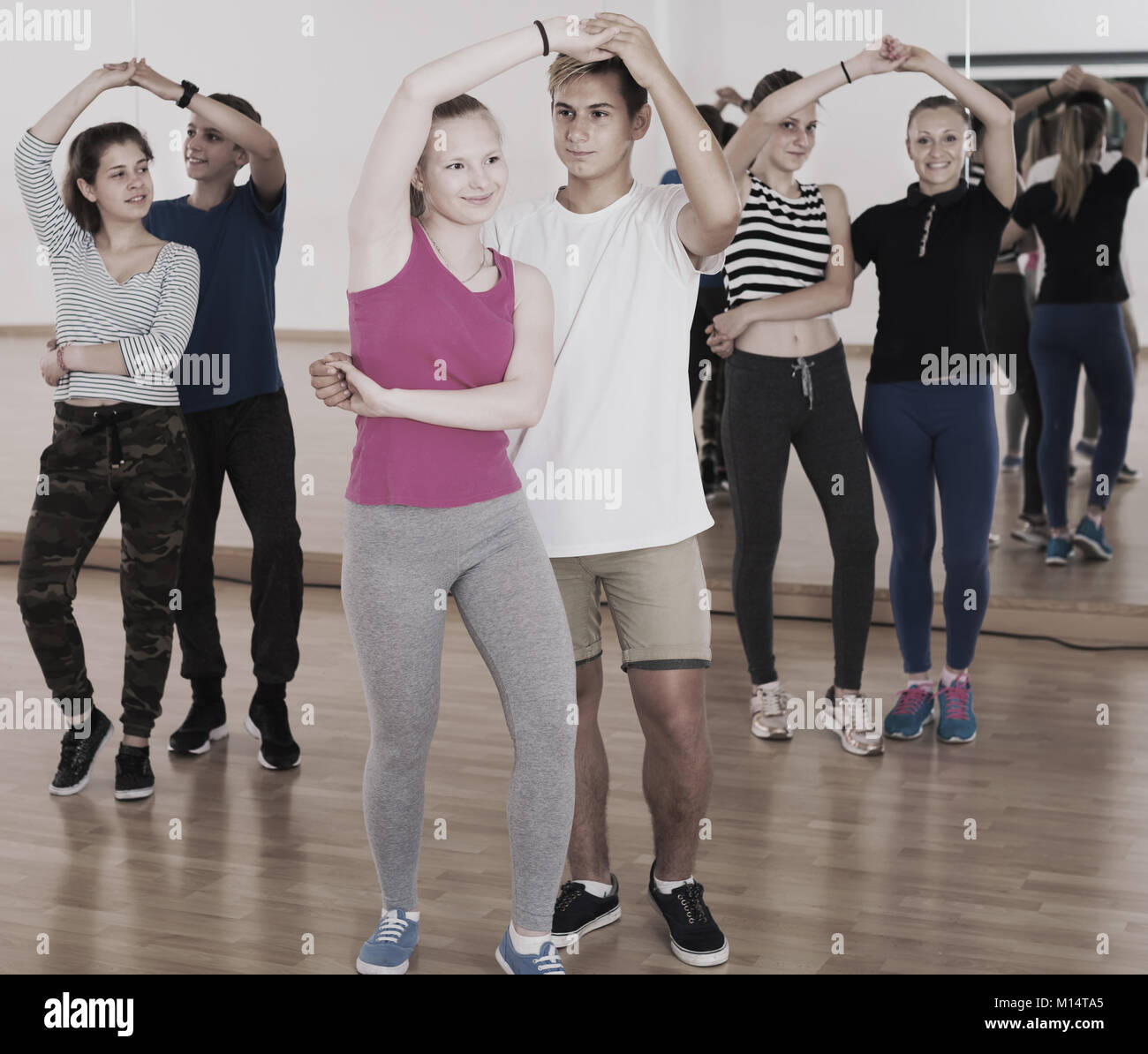 Children rumba dance class hi-res stock photography and images - Alamy