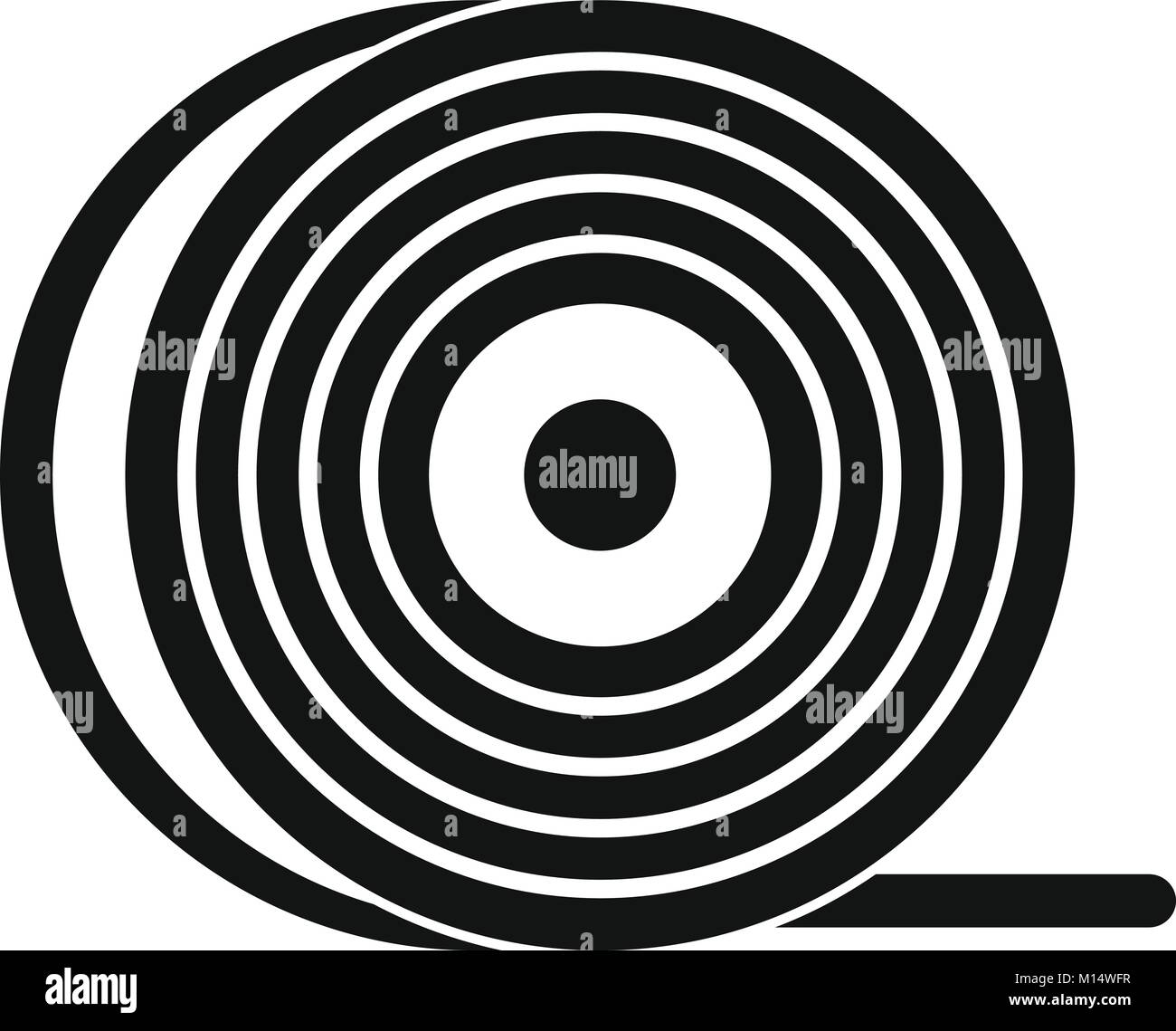 Plastic filament material Stock Vector Images - Alamy