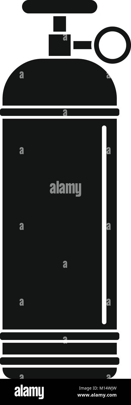 Compressed gas container icon simple Stock Vector Image & Art - Alamy