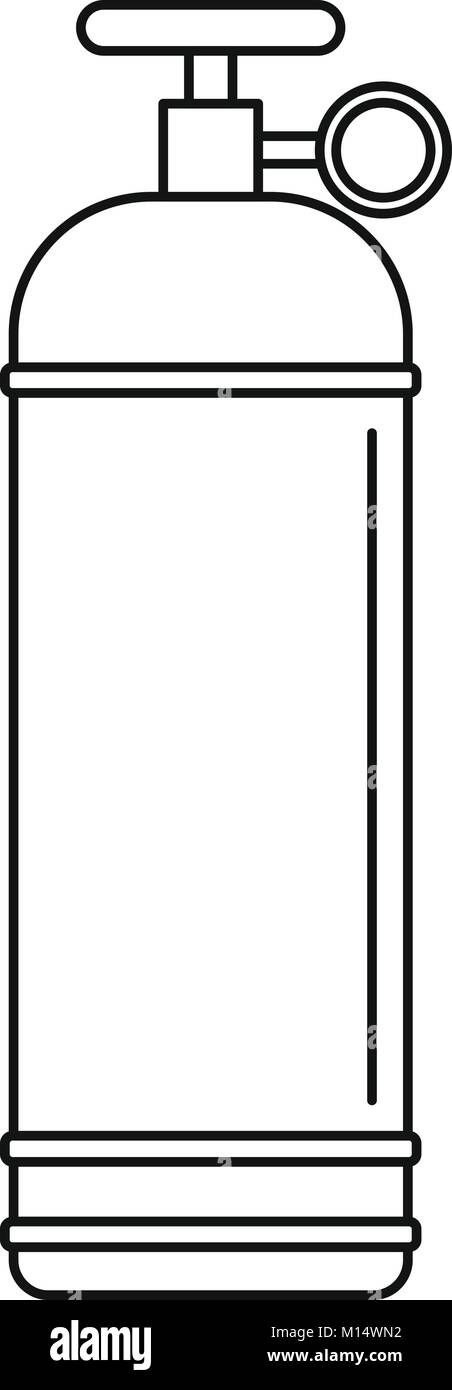 Compressed gas container icon outline Stock Vector Image & Art - Alamy