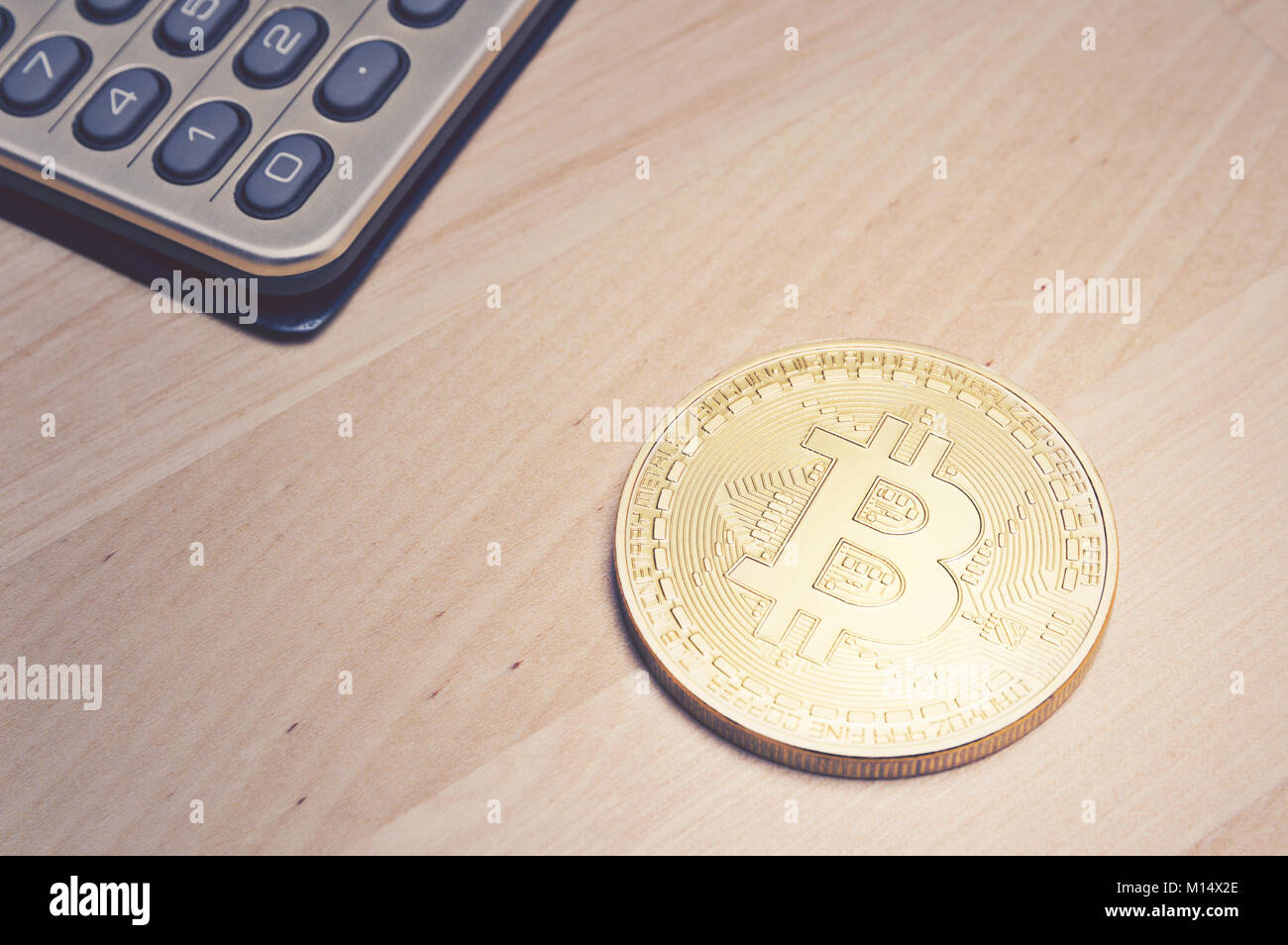 Bitcoin calculator hi-res stock photography and images - Alamy