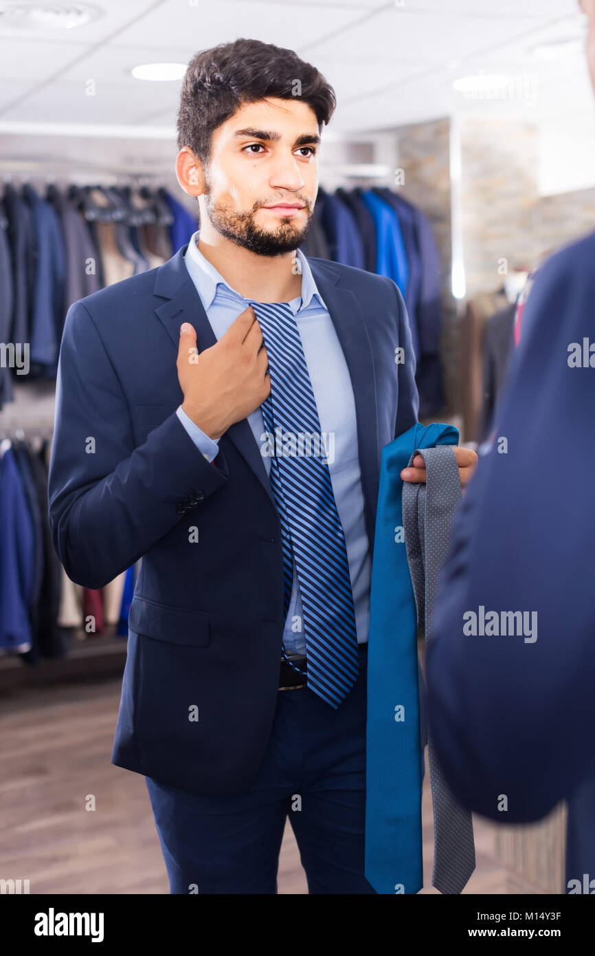 Tie rack shop front hi-res stock photography and images - Alamy