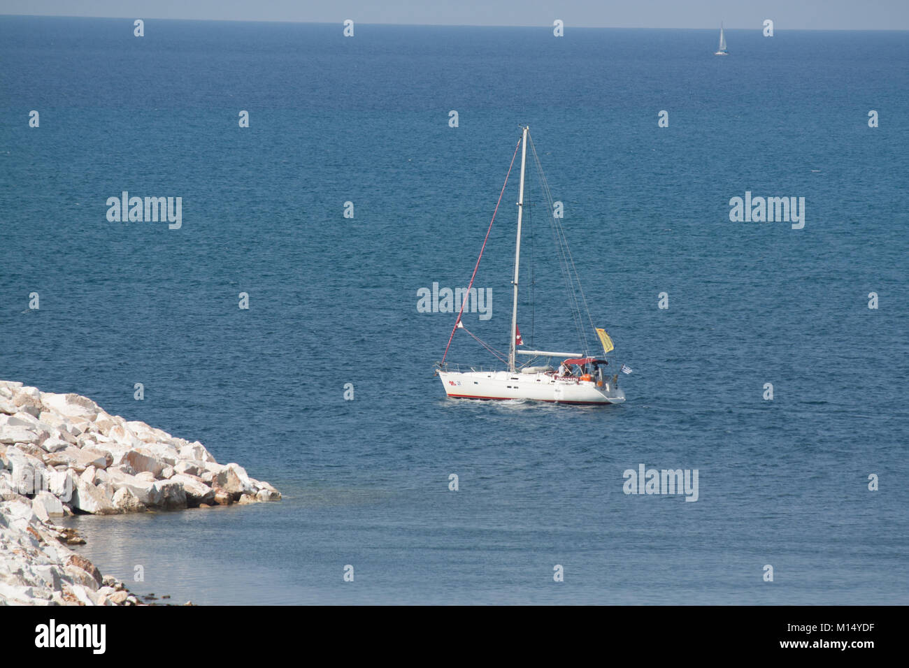sailing ships at sea Stock Photo - Alamy